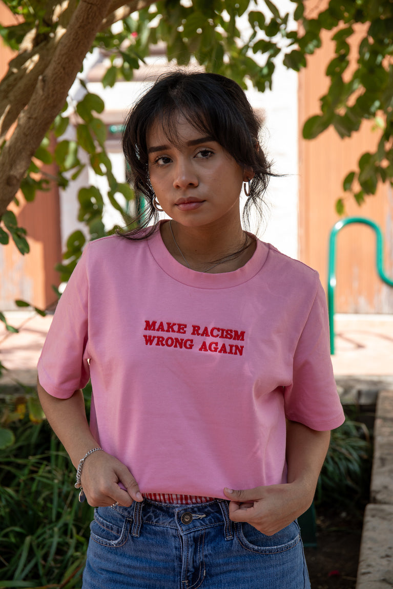 Anti-Racism Tee (PINK) – JZD